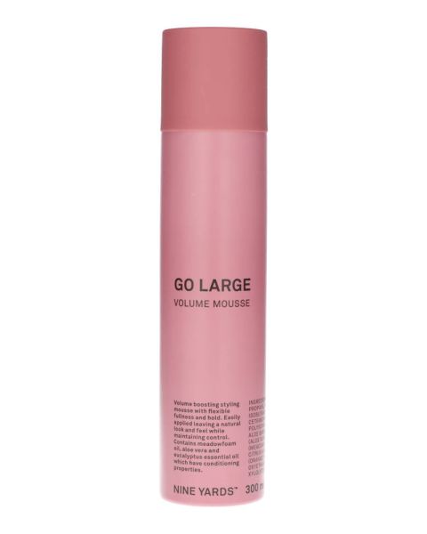 Nine Yards Go Large Volume Mousse 300 ml – Frisøren & Baronen